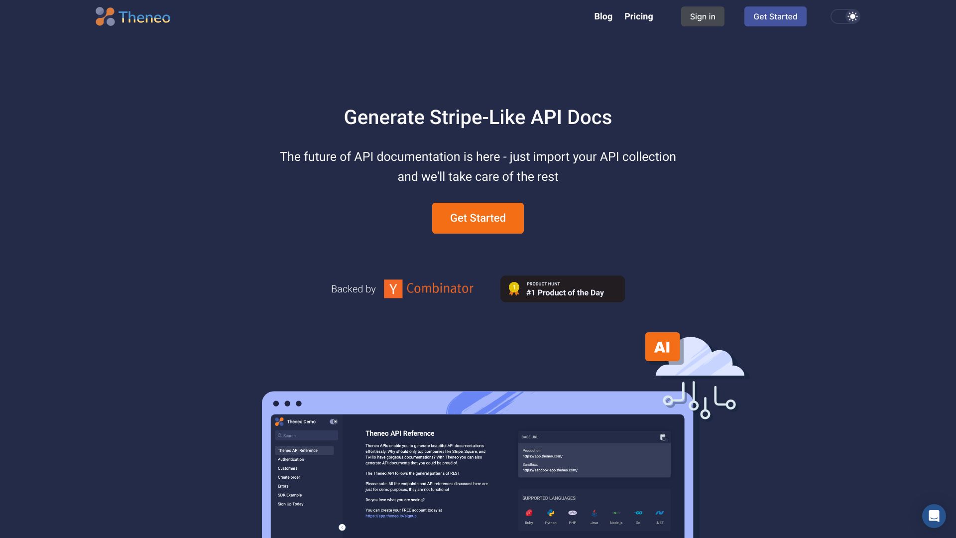 Theneo ToolAI AI Tool AI Tools Directory AI Tools Kit Best AI